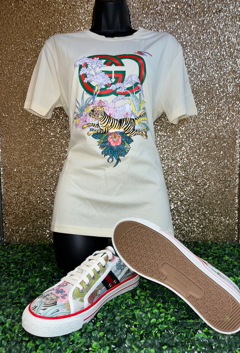 Tiger Tennis Shoe – She Addicted Boutique